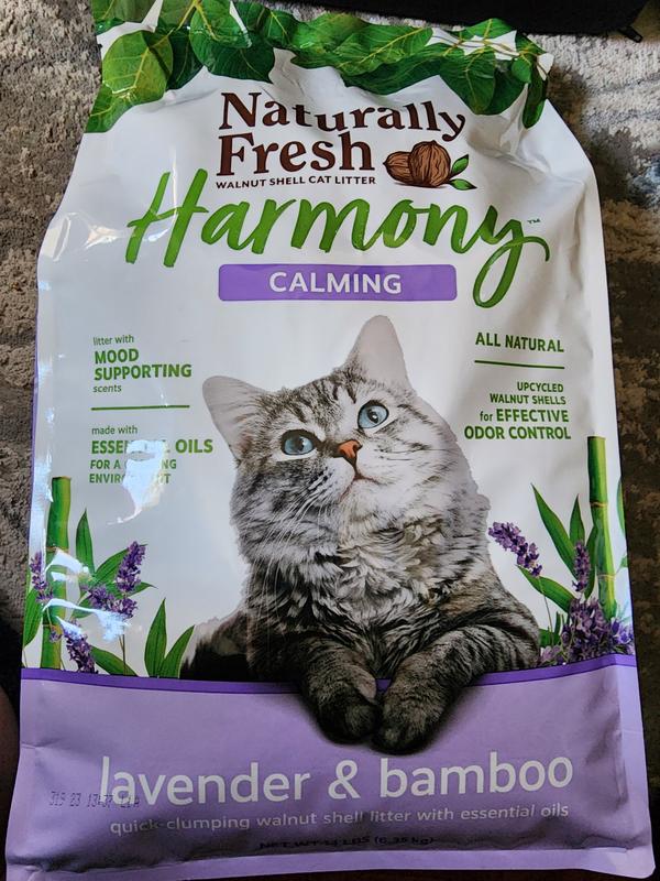 NATURALLY FRESH Harmony Lavender & Bamboo Scented Clumping Cat Litter, 26-lb bag - Chewy.com