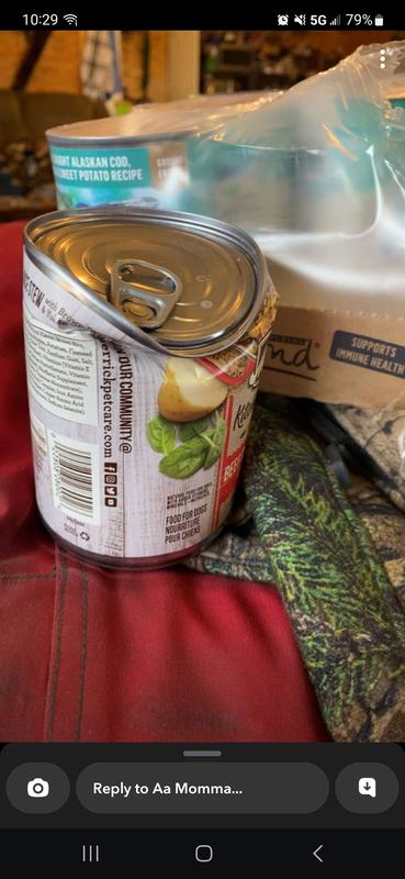 MERRICK Kitchen Comforts Beef & Brown Rice Wet Dog Food, 12.7-oz can ...