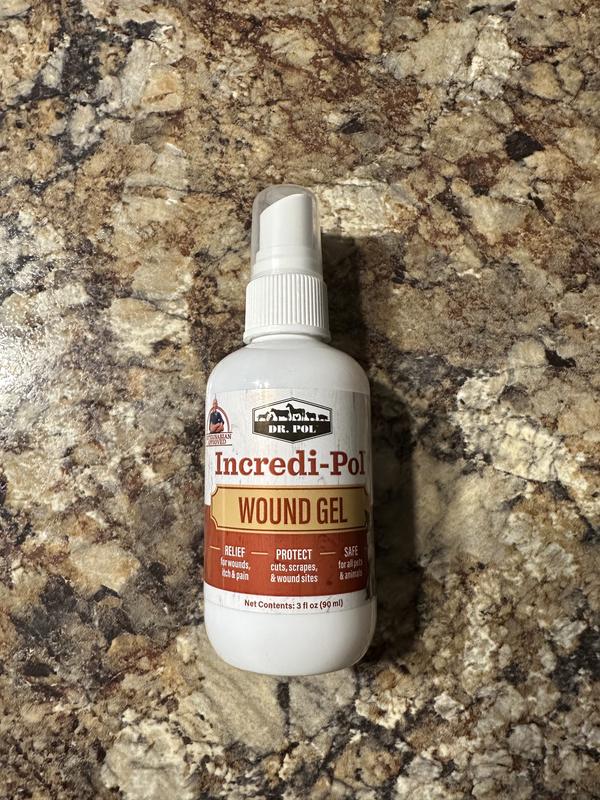 Out of Stock - DR. POL Incredi-Pol Wound Gel for Dogs, Cats, & All Pets ...