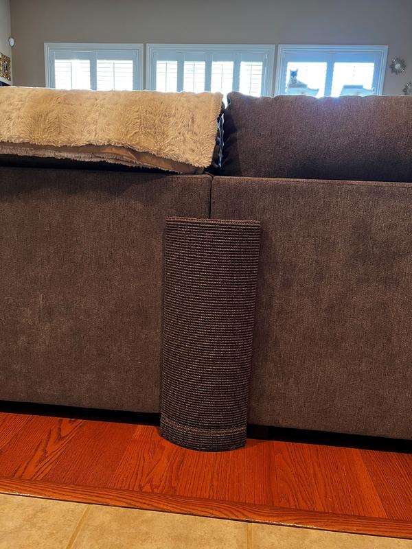 SOFA-SCRATCHER Furniture Protector Cat Scratching Post, Black - Chewy.com