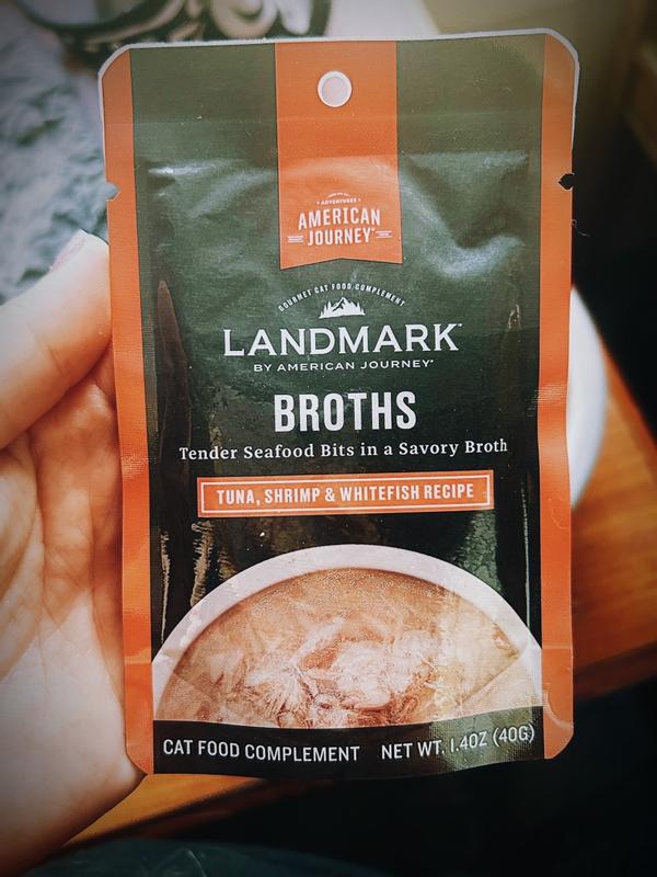 AMERICAN JOURNEY Landmark Broths Tuna, Shrimp & Whitefish Recipe Wet ...