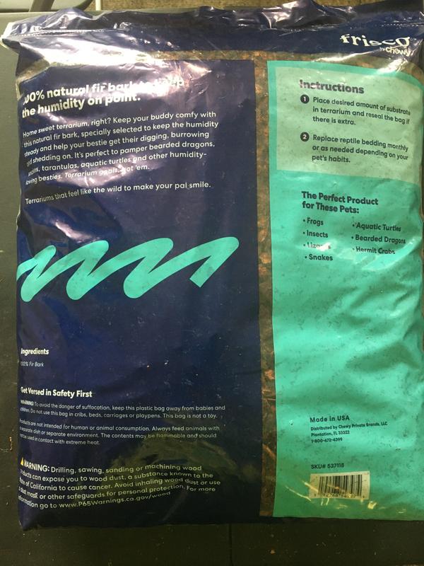 FRISCO Fir Bark Reptile Bedding, 24-qt - Chewy.com