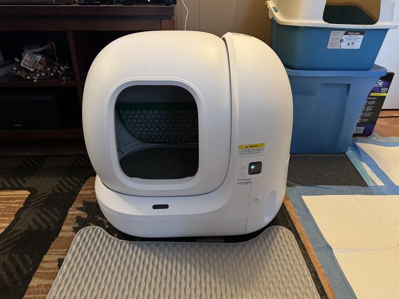 PETKIT PuraMax 2 Self Cleaning Cat Litter Box, White, X-Large: 24-in ...