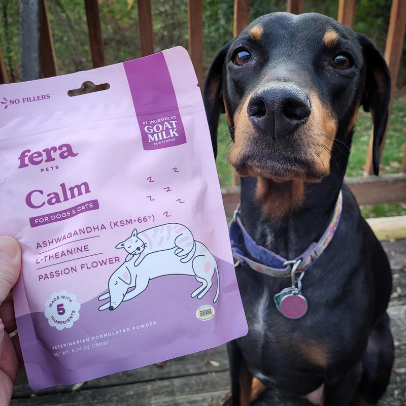 FERA PETS Calm Goat Milk Topper for Dogs & Cats, 60 count - Chewy.com