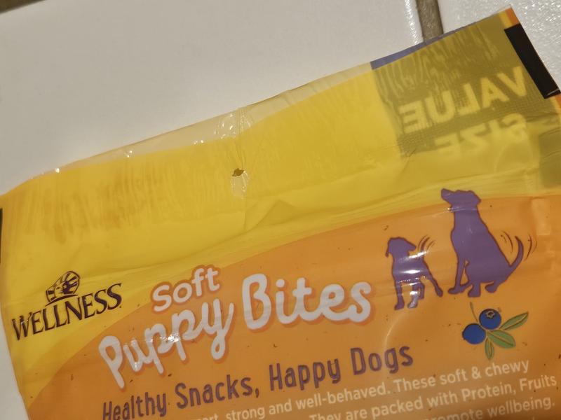 WELLNESS Soft Puppy Bites Lamb Salmon Grain Free Dog Treats reviews Chewy
