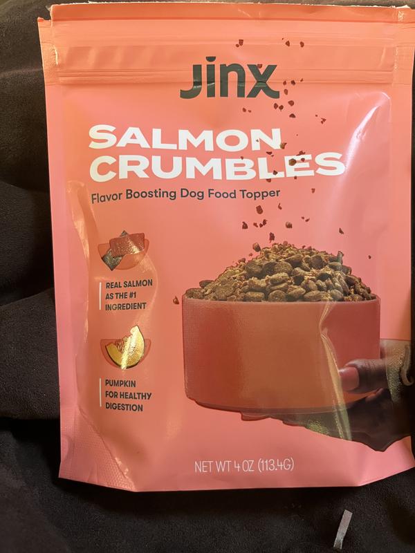 Out of Stock - JINX Salmon Crumbles High-Protein Dry Dog Food Topper, 4 ...