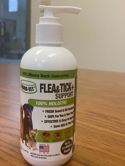 LIQUID-VET Flea & Tick+ Support Formula for Dogs, 8-oz bottle - Chewy.com