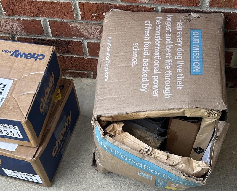 JUSTFOODFORDOGS Fish & Sweet Potato Recipe Frozen Human-Grade Fresh Dog ...