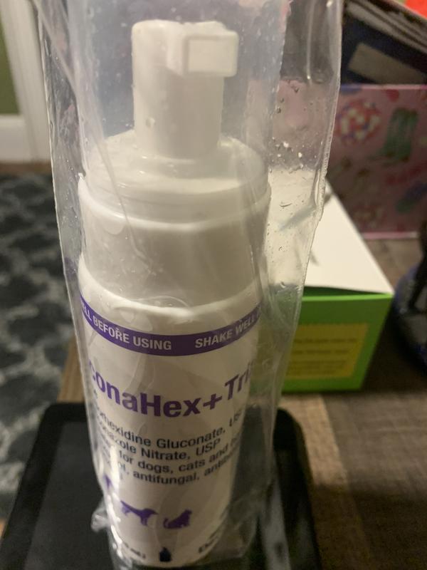 MICONAHEX+TRIZ Mousse for Dogs & Cats, 7.1-oz bottle - Chewy.com