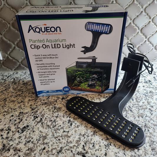 AQUEON Planted Aquarium Clip-On LED Light - Chewy.com