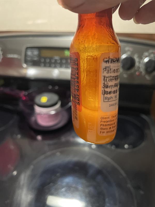 TRILOSTANE COMPOUNDED Oral Oil Liquid Chicken Flavored for Dogs & Cats ...