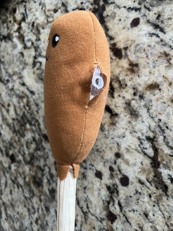 FRISCO Corndog Interactive Plush Squeaky Dog Toy, Small/Medium | Chewy ...