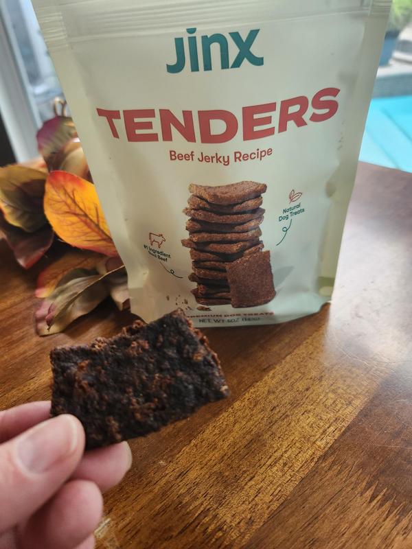 JINX Beef Tenders Jerky Dog Treats, 5-oz bag - Chewy.com
