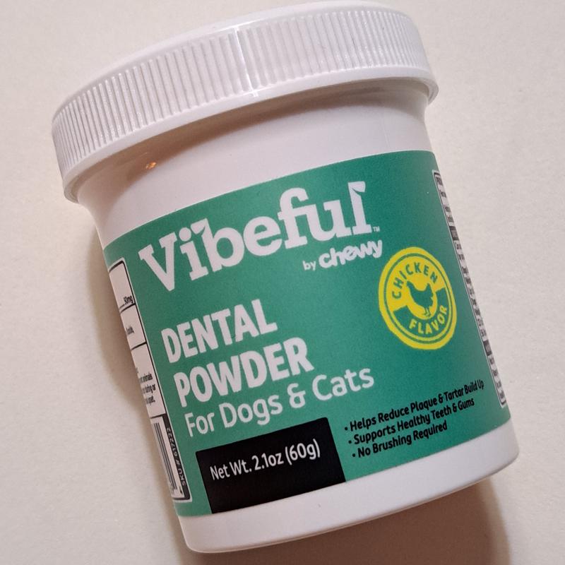 VIBEFUL Dental Health Powder Supplement for Dogs & Cats, 60g - Chewy.com