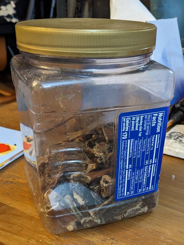 BARKWORTHIES Beef Gullet Stick Bites Dog Chews, 1.5-lb bag - Chewy.com