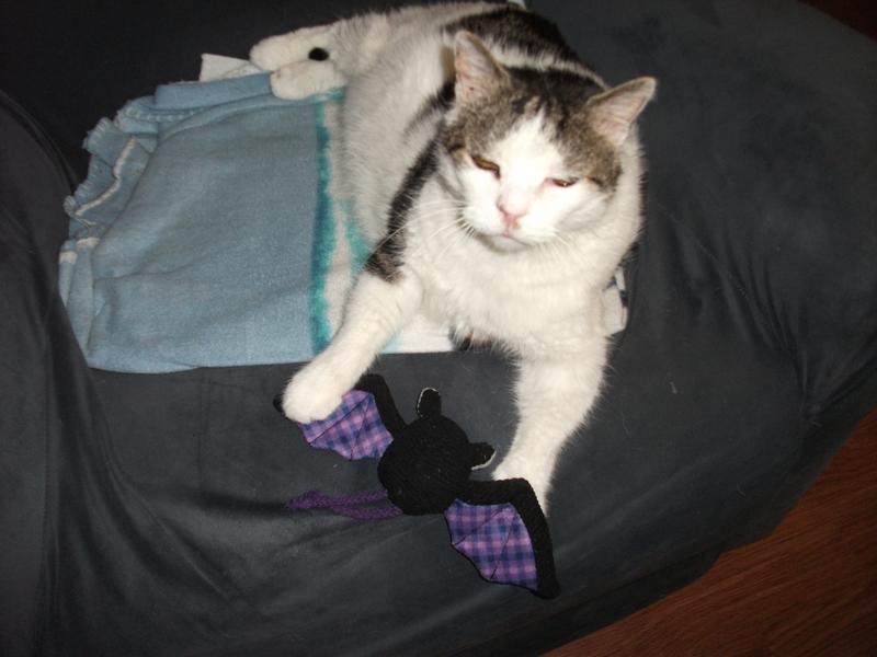 FRISCO Halloween Cutie Bat Plush Cat Toy with Silvervine & Catnip ...