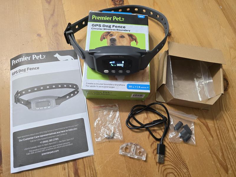 PREMIER PET Wireless GPS Dog Fence Collar, Black - Chewy.com