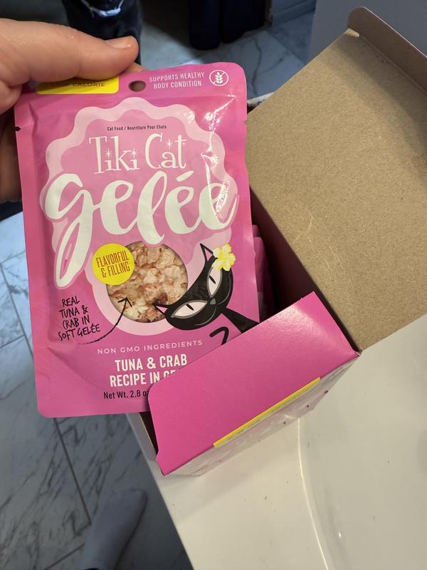 Product Reviews for TIKI CAT Gelee Tuna & Crab Grain-Free Wet Cat Food