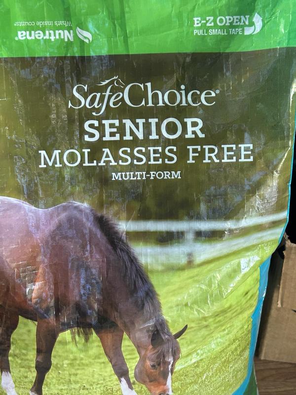 NUTRENA SafeChoice Senior Molasses Free Horse Feed, 50-lb bag - Chewy.com