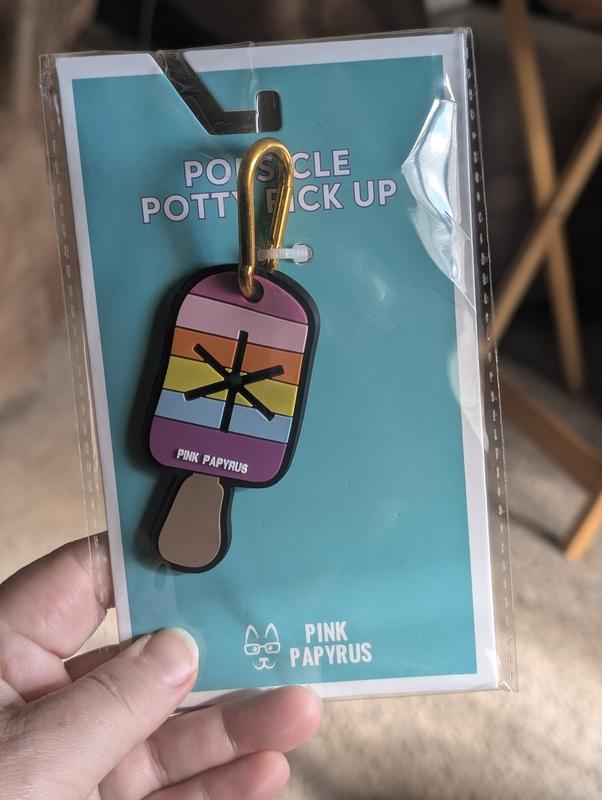 PINK PAPYRUS Popsicle Potty Pick Up Dog Poop Bag Holder - Chewy.com