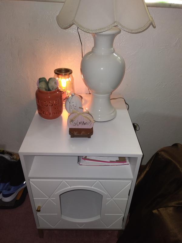 FRISCO Elevated Side Table Litter Box Cover - Chewy.com