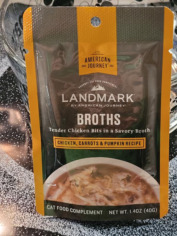 AMERICAN JOURNEY Landmark Broths Chicken, Carrots & Pumpkin Recipe Wet ...