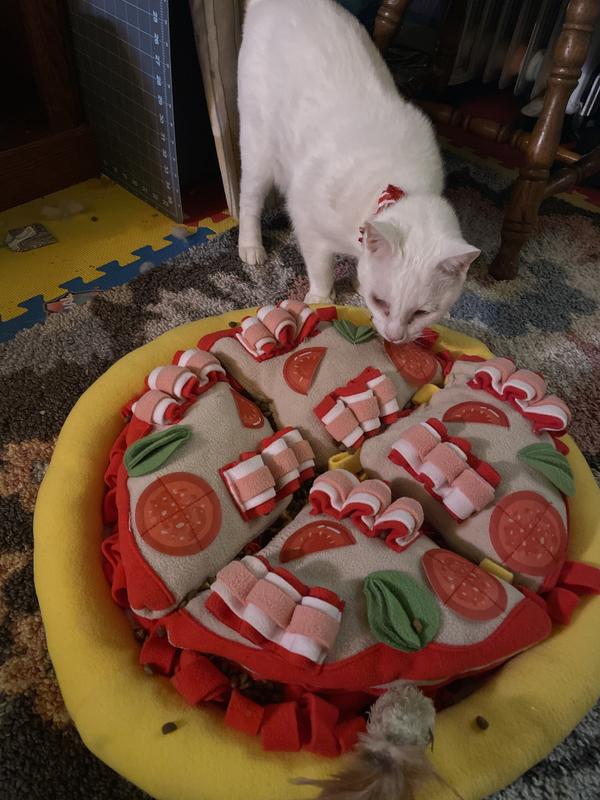 FRISCO Pizza Snuffle Mat, Yellow, Medium - Chewy.com