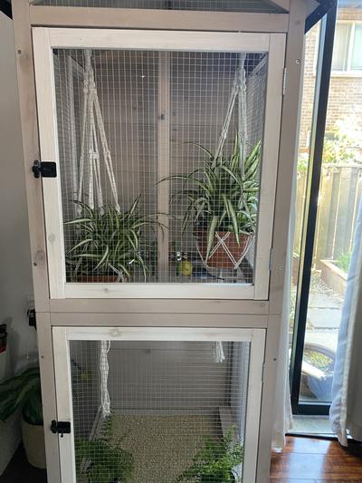 TRIXIE Natura 2-Story Aviary Bird Cage - Chewy.com