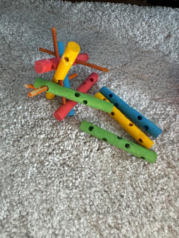 Out of Stock - KAYTEE Nut Knot Nibbler Small Animal Chew Toy, 4-in ...