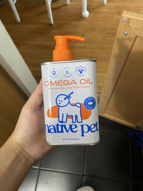 NATIVE PET Omega 3 Fish Oil To Support Skin & Coat Health Dog ...