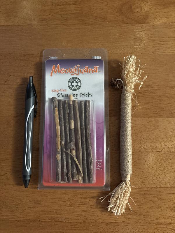 MEOWIJUANA King Sized Silvervine Cat Sticks, 6 count - Chewy.com
