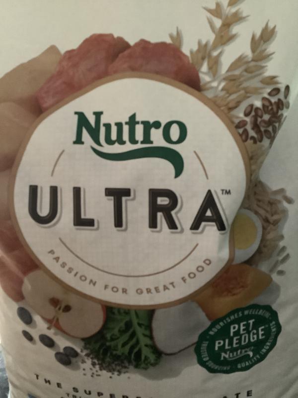 NUTRO Ultra Adult Weight Management Trio of Proteins High Protein Chicken, Lamb & Salmon Dry Dog ...