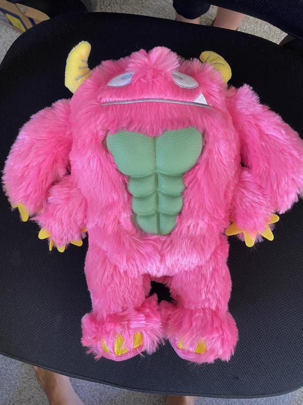 FRISCO Halloween Zany Monster Muscle Plush Squeaky Dog Toy, Medium ...