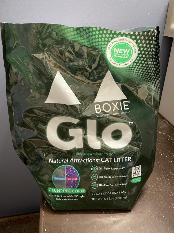 BOXIECAT Glo Corn Clumping Cat & Kitty Litter, 16.5-lb bag - Chewy.com