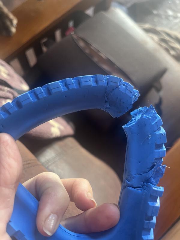 NERF DOG Tuff Tug Tire Infinity Dog Toy, 10-in - Chewy.com