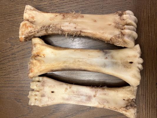 BONES & CHEWS Made in USA Beef Foreshank Bone Dog Treat, 2 count ...