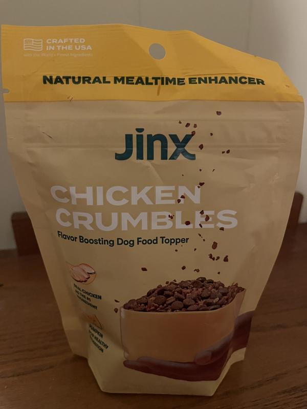 Out of Stock - JINX Chicken Crumbles High-Protein Dry Dog Food Topper ...