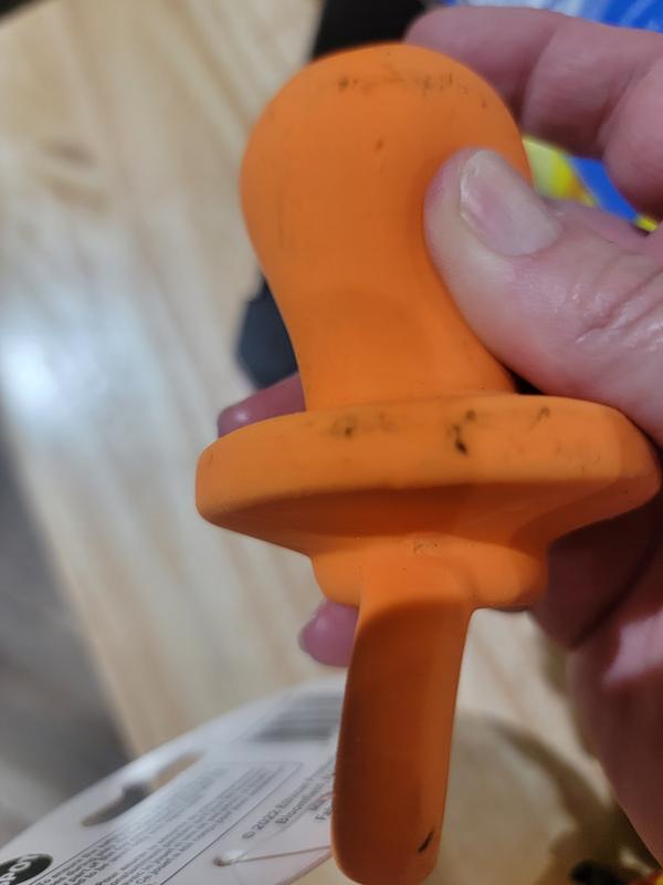 ETHICAL PET Pacifier Squeaky Puppy Chew Toy, Color Varies, 4-in - Chewy.com