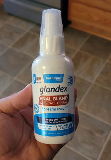 VETNIQUE LABS Glandex Anal Gland Medicated Anti Itch Spray for Dogs ...