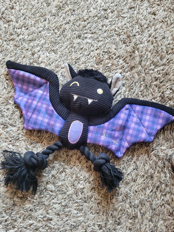 FRISCO Halloween Cutie Bat Plush Squeaky Dog Toy, Small/Medium - Chewy.com