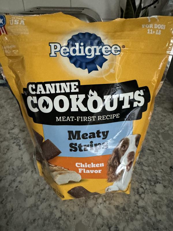PEDIGREE Canine Cookout Chicken Flavored High-Protein Adult Meaty ...