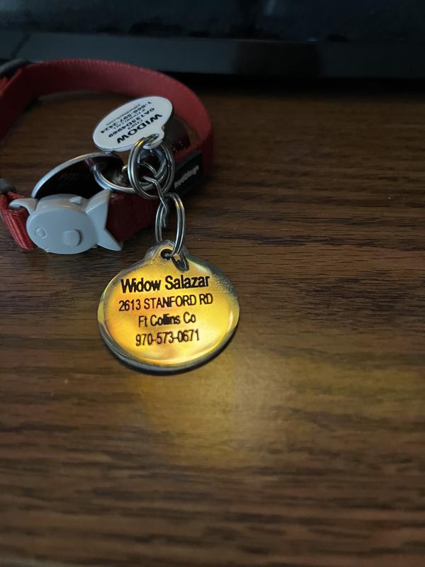 FRISCO Emotional Support Animal Personalized Dog & Cat ID Tag, Round ...