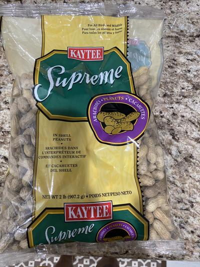 KAYTEE Supreme Peanuts Wild Bird Food, 2-lb bag - Chewy.com