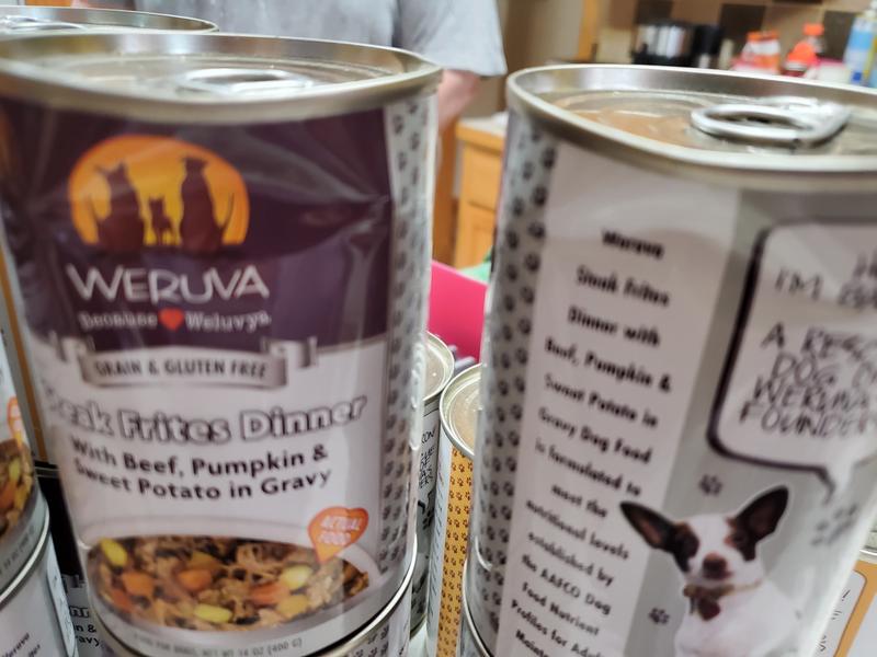 WERUVA Wok the Dog with Chicken, Beef & Pumpkin in Gravy Grain-Free ...
