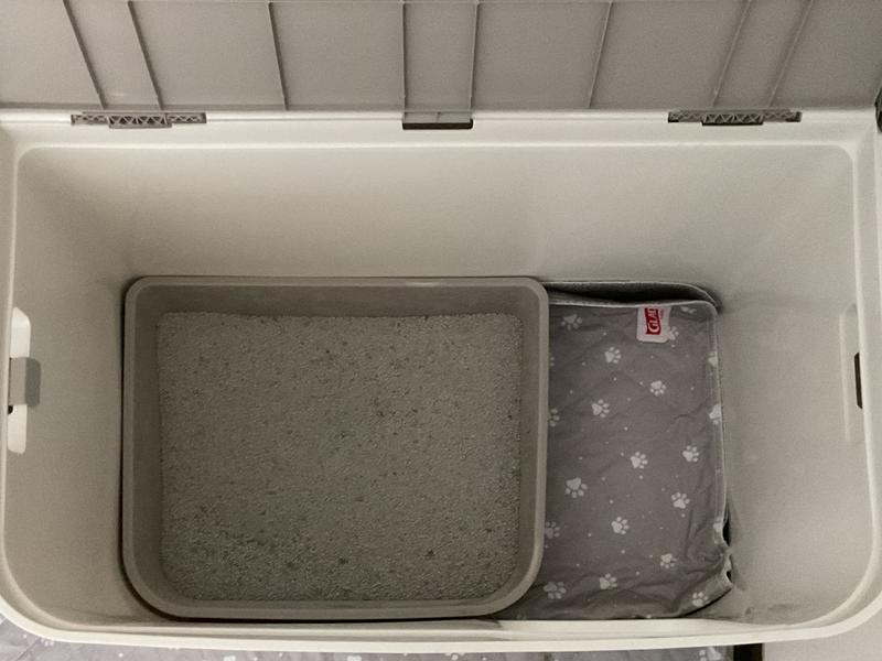 FRISCO Multi-Function Covered Cat Litter Box, 29-in, Without Tray ...
