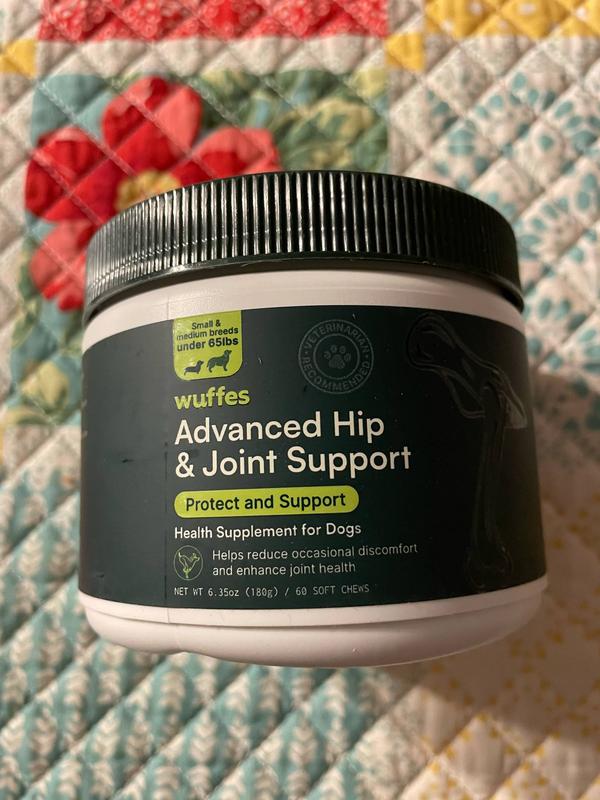 WUFFES Advanced Hip & Joint Supplement with Glucosamine & Chondroitin ...