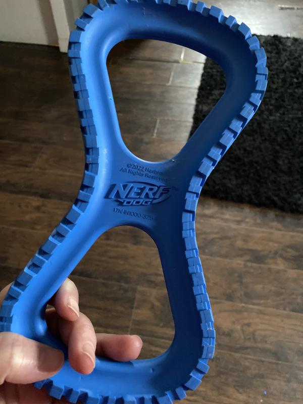 NERF DOG Tuff Tug Tire Infinity Dog Toy, 10-in - Chewy.com