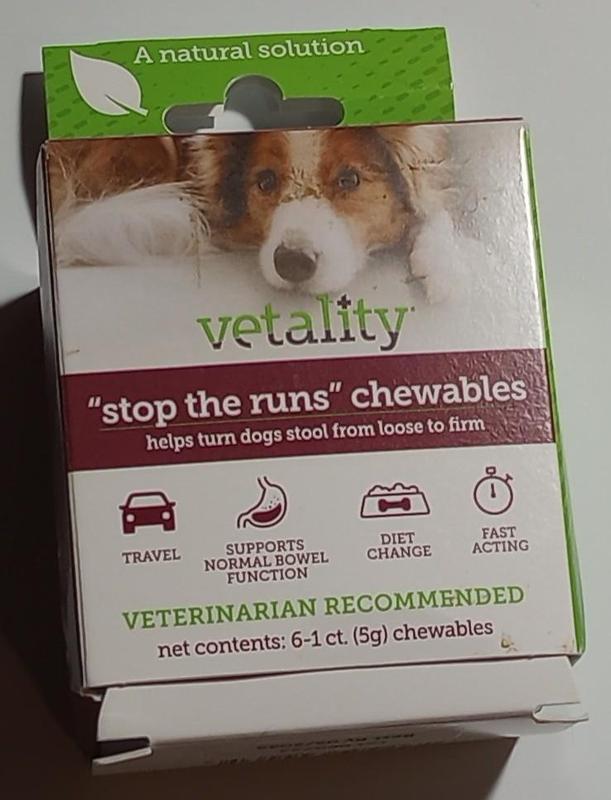Vetality Stop The Runs 5g Chewables For Dogs Of All Ages