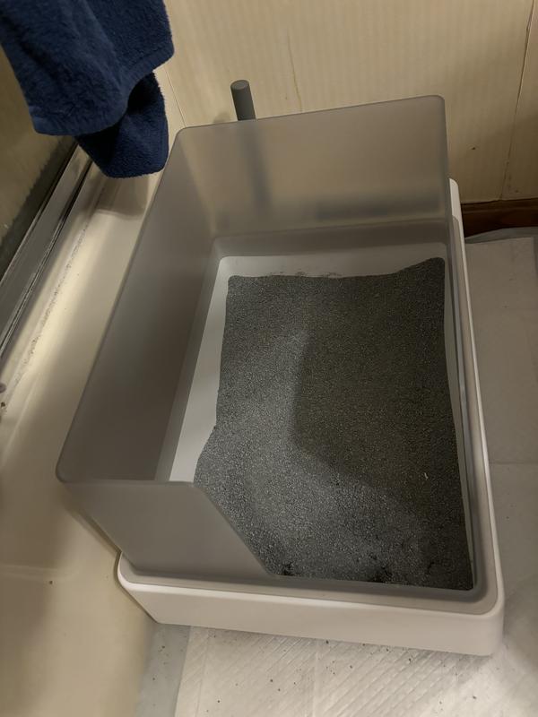 TUFT + PAW Cove Modern Cat Litter Box with Dustpan & Litter Scoop ...