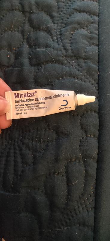 MIRATAZ 20mg/1g (mirtazapine transdermal ointment) for Cats reviews ...